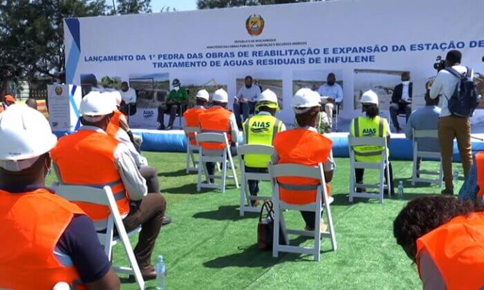 PR Nyusi inaugura Centro de Tratamento de Águas Residuais em Infulene - MMO