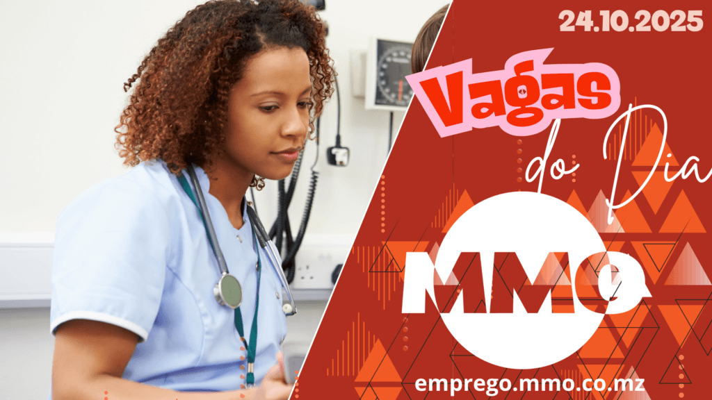 Vaga de emprego do dia 24 de Outubro de 2025 (65 vagas) - MMO