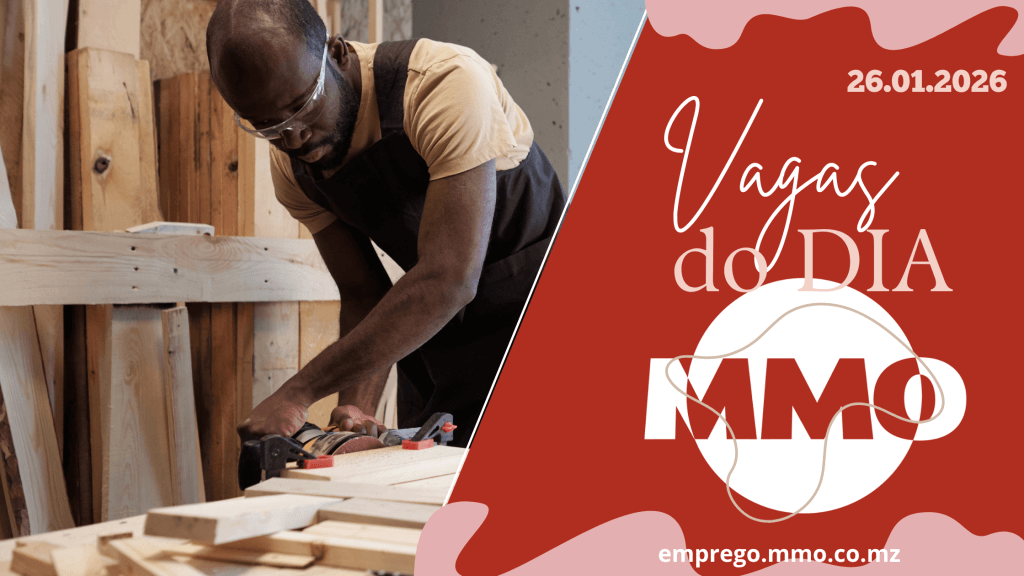 Vaga de emprego do dia 26 de Janeiro de 2026 (17 vagas) - MMO